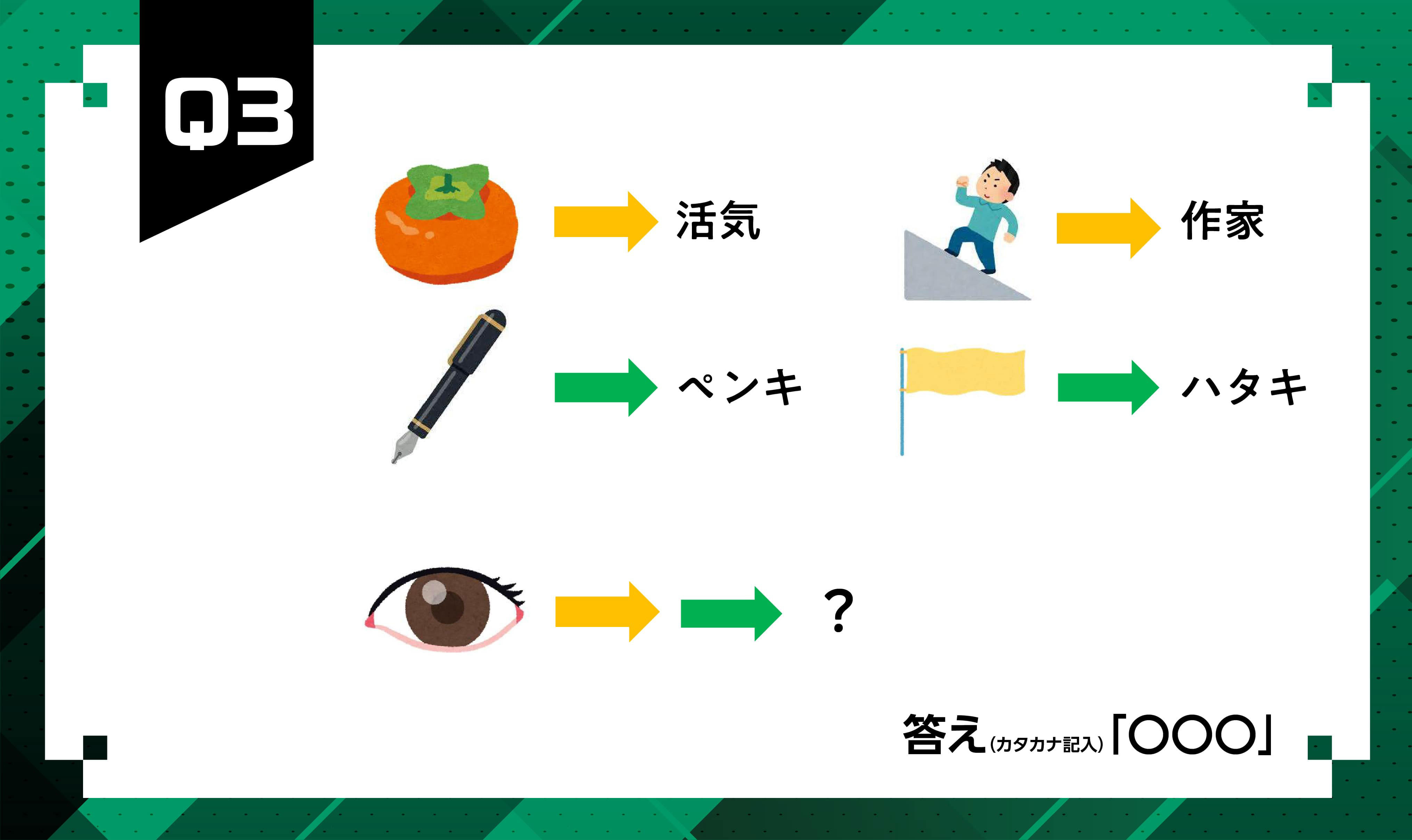 謎解き問題｜SumiTool WEB展示会